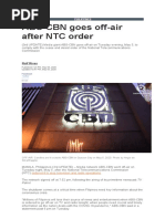 Case Study About Abs-Cbn | PDF