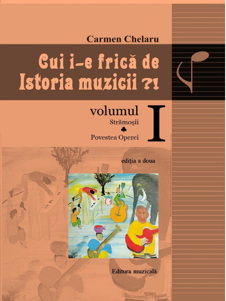 Vebuka 1 Cui I e Frica de Istoria Muzicii Vol 1 Ediia A 2-A PDF | PDF