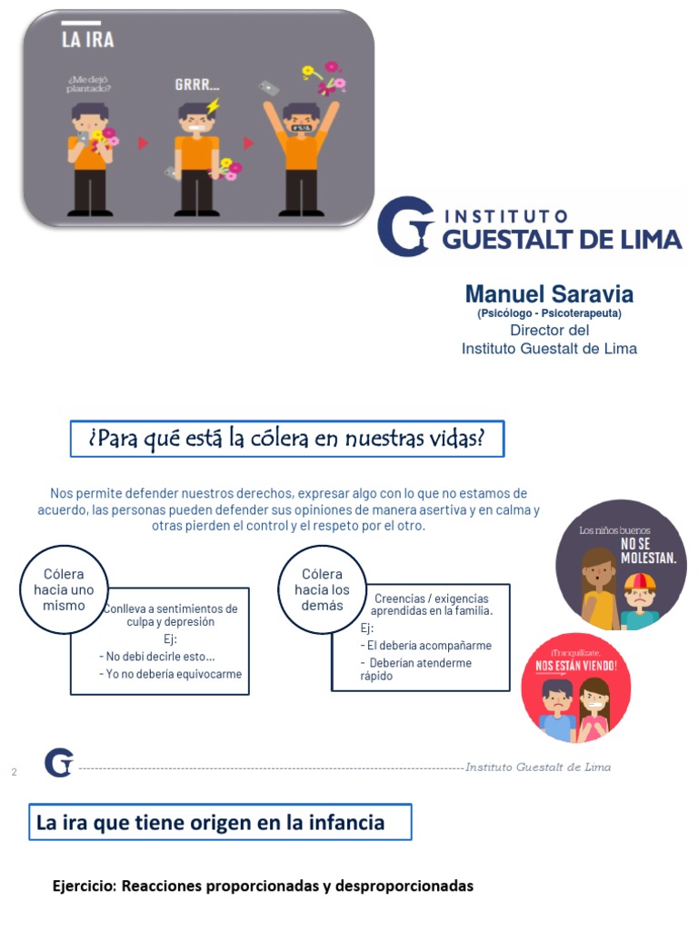 Clase 02 Tecnicas para El Control de La Ira PPT Alumnos PDF | PDF | Ira ...