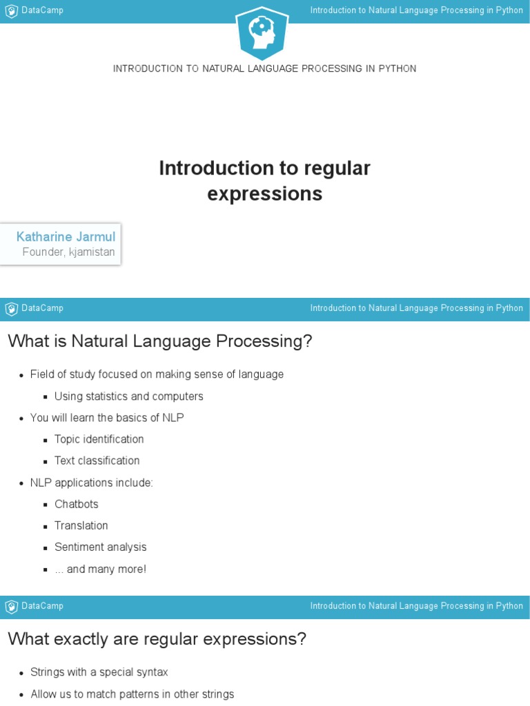 Chapter1 NLP | PDF | Regular Expression | Computing
