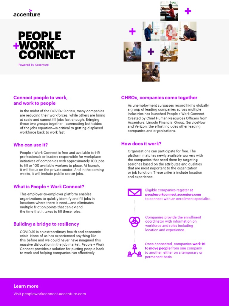 People + Work Connect: Job Matching Solution | PDF | Workforce ...