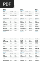 David Laid DUP Workout Program Guide | PDF | Recreation | Games Of ...