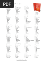 Values Full List | PDF | Courage | Virtue