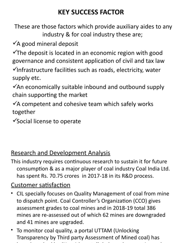 Coalindustry | PDF | Coal | Mining