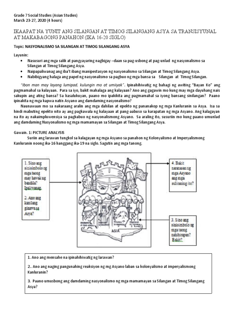 Grade 7 Social Studies20202modyul | PDF