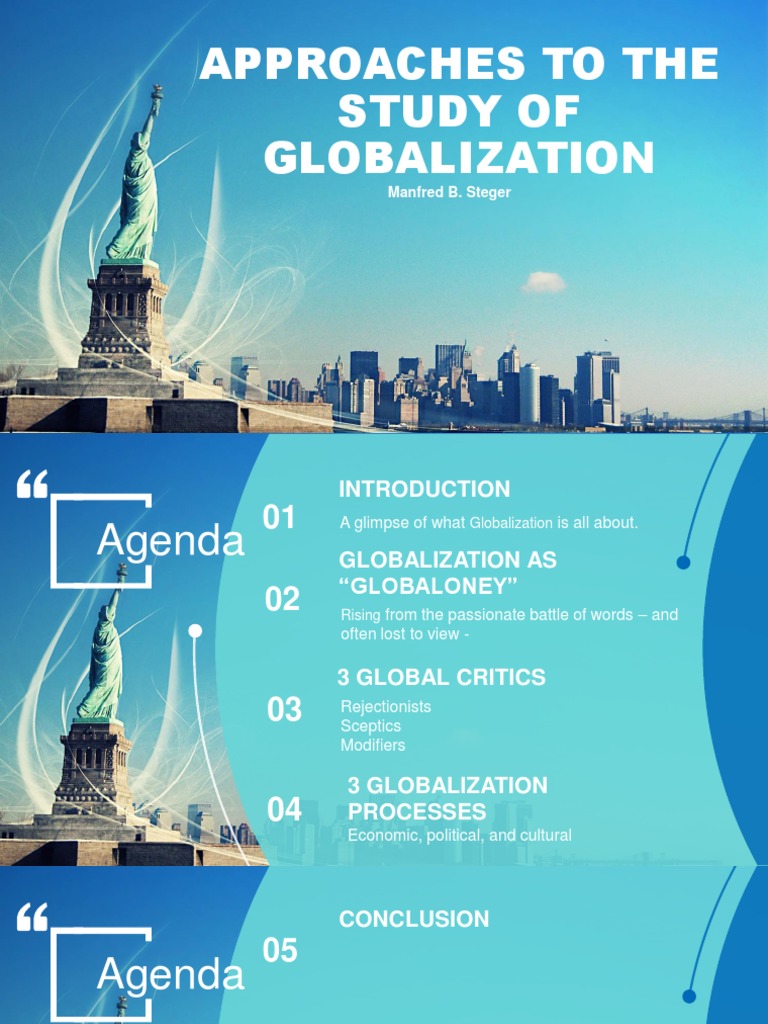 Steger - Approaches To The Study of Globalization | PDF | Globalization ...
