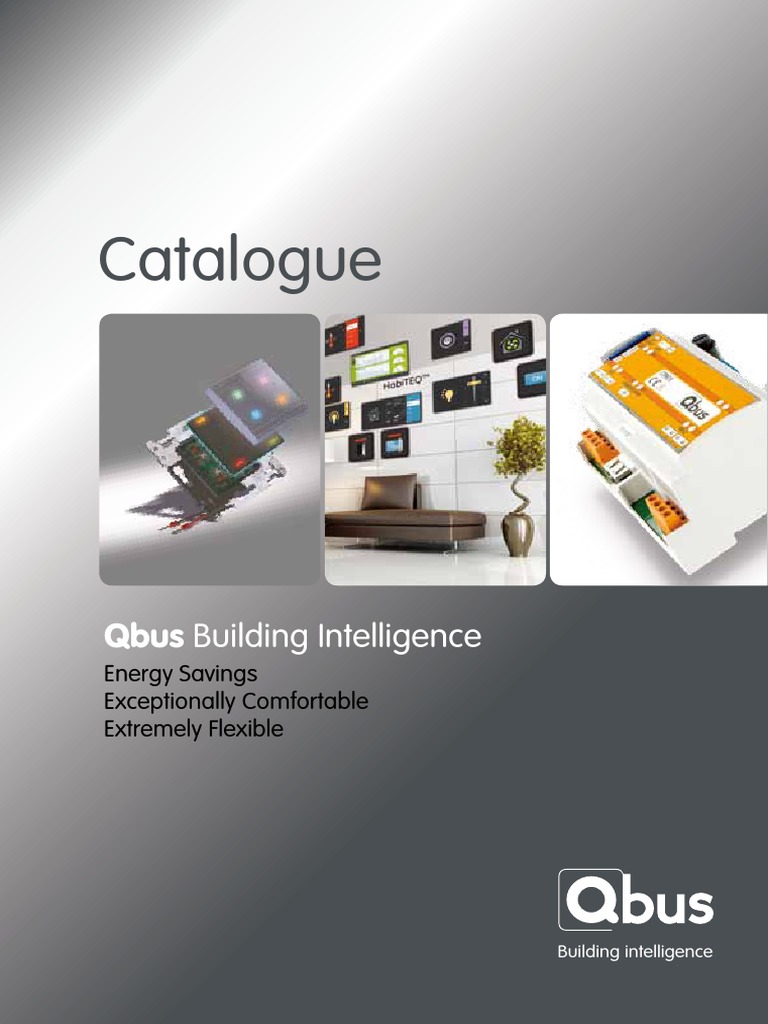 Catalogue: Qbus Building Intelligence | PDF | Automation | Switch
