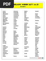 Slosson Oral Reading Test (Sort) : Last First Middle | PDF | Nature