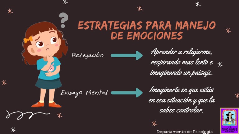 Estrategias para Manejo de Emociones PDF | PDF | Relaciones personales ...