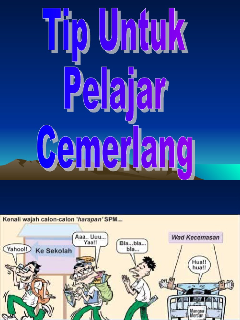Tips Pelajar Cemerlang | PDF