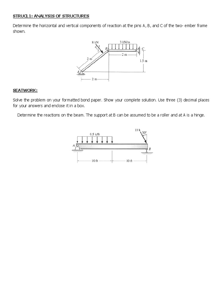 Analysis of Structures | PDF