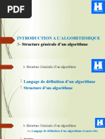 Cours Algorithmique Complet | PDF | Programmation | Programme informatique