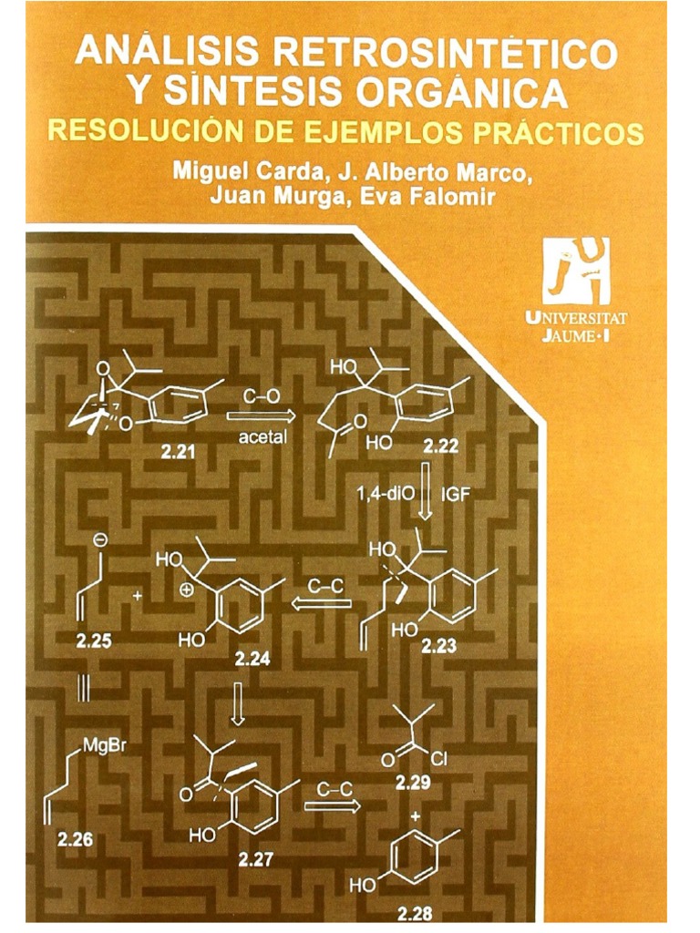 Analisis Retrosintetico y Sintesis Organica - Resolucion de Ejemplos ...