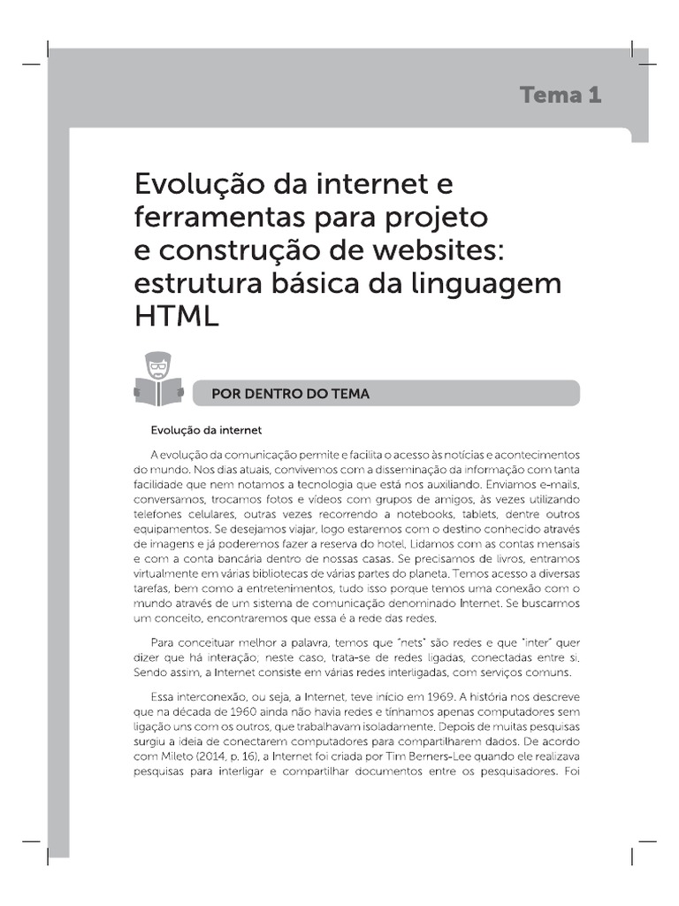 Estruturas Basicas HTML | PDF