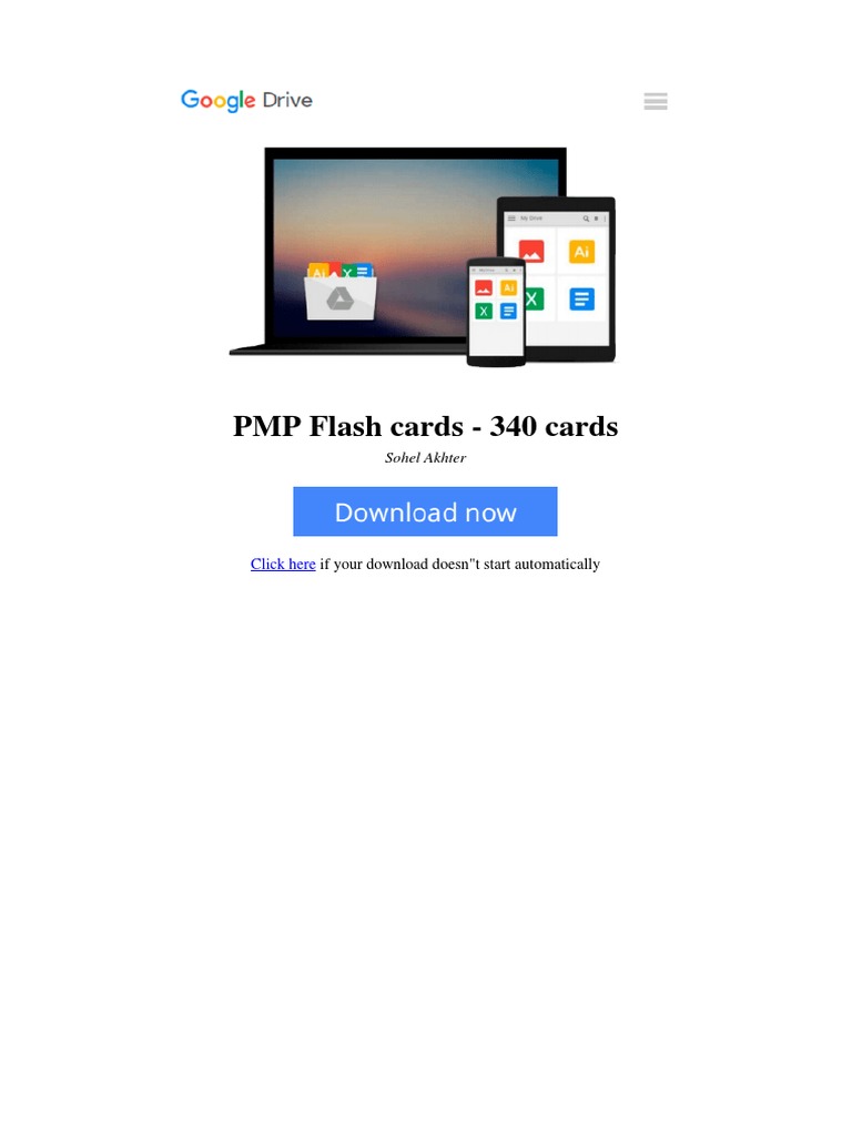 PMP Flash Cards - 340 Cards: Click Here | PDF | Flashcard | Books