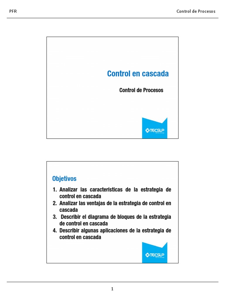 14.estrategia de Control - Cascada | PDF | Sistema de control | Science