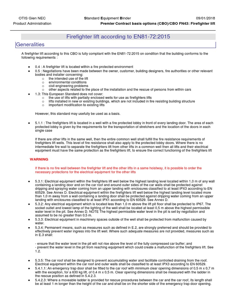 Firefighter PDF | Download Free PDF | Elevator | Firefighter
