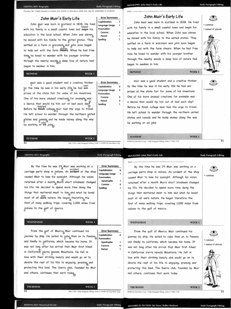 Editing-Daily Paragraph Editing-P83 | PDF