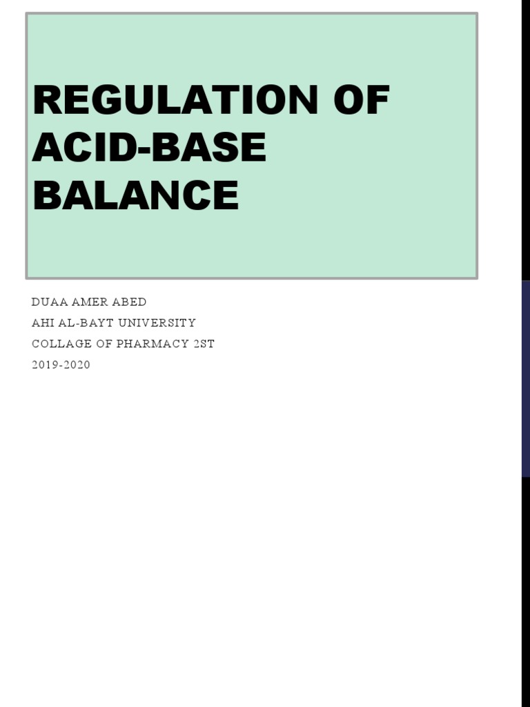Regulation of acid-base balance.pptx