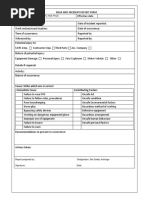 Safety Violation Report Form | PDF