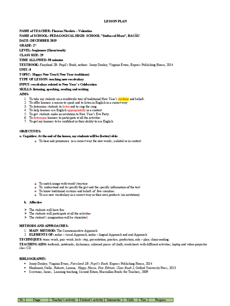 Celebrating Traditions Around the World: A Lesson Plan on New Year's ...