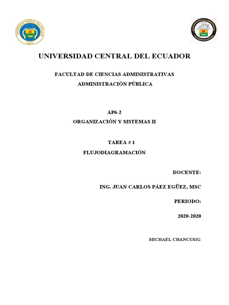 Deber Diagrama de Flujo | PDF | Información | Business