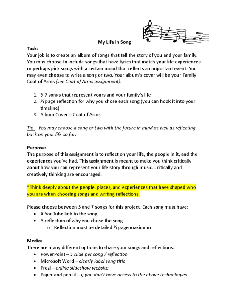 My Life in Song | PDF