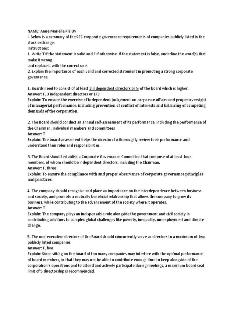 Activity 2 | Download Free PDF | Board Of Directors | Enron
