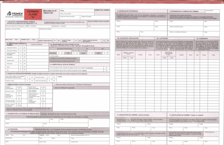 Permiso Clase A | PDF