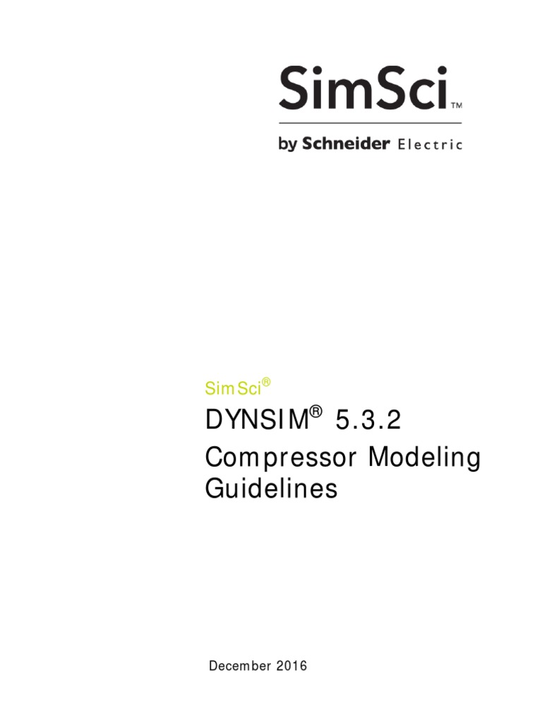 DYNSIM Best Practices 1 - Compressor | PDF | Fluid Dynamics | Gases