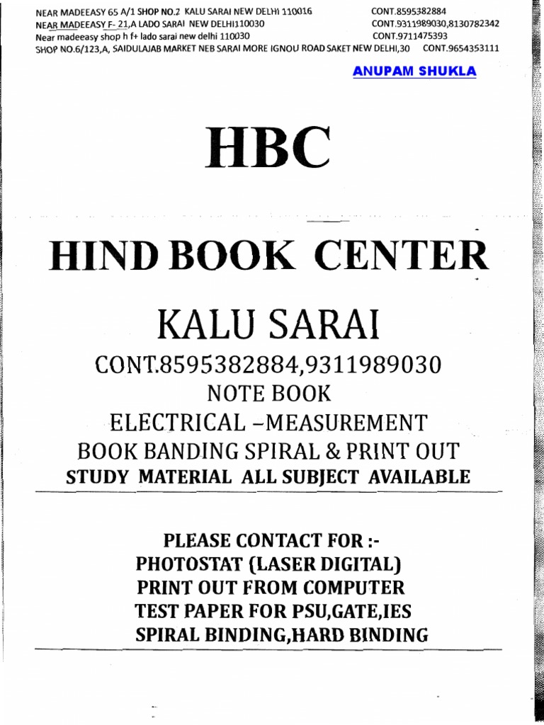 Measurements Made Easy HandWritten Notes PDF | PDF