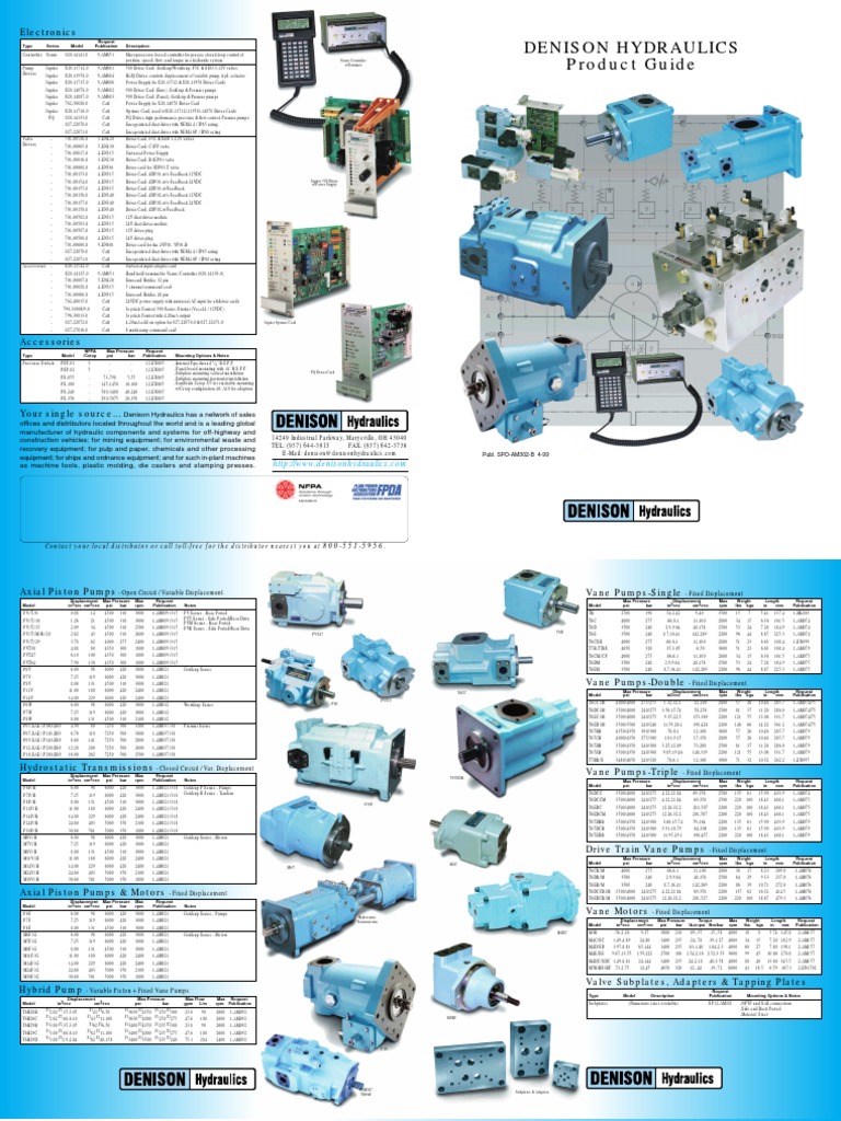 SP0 AM302 B - Product Guide PDF | PDF | Valve | Pump