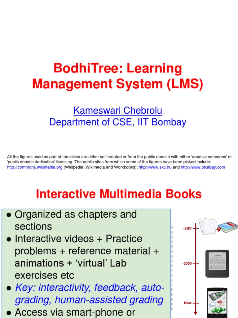 Bodhitree: Learning Management System (LMS) : Kameswari Chebrolu ...
