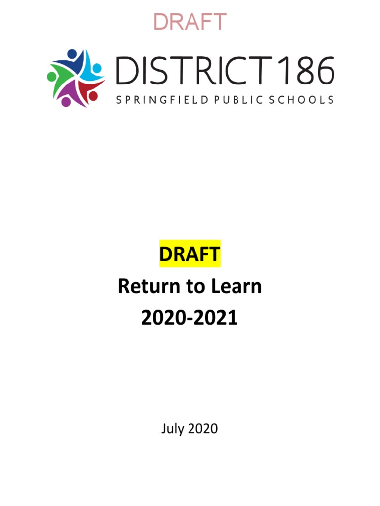 District 186 Releases Reopening Plan | PDF | Differentiated Instruction ...