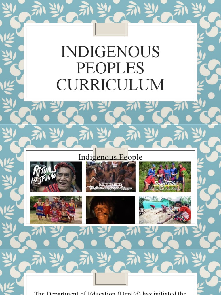Indigenous Curriculum | PDF | Community | Curriculum