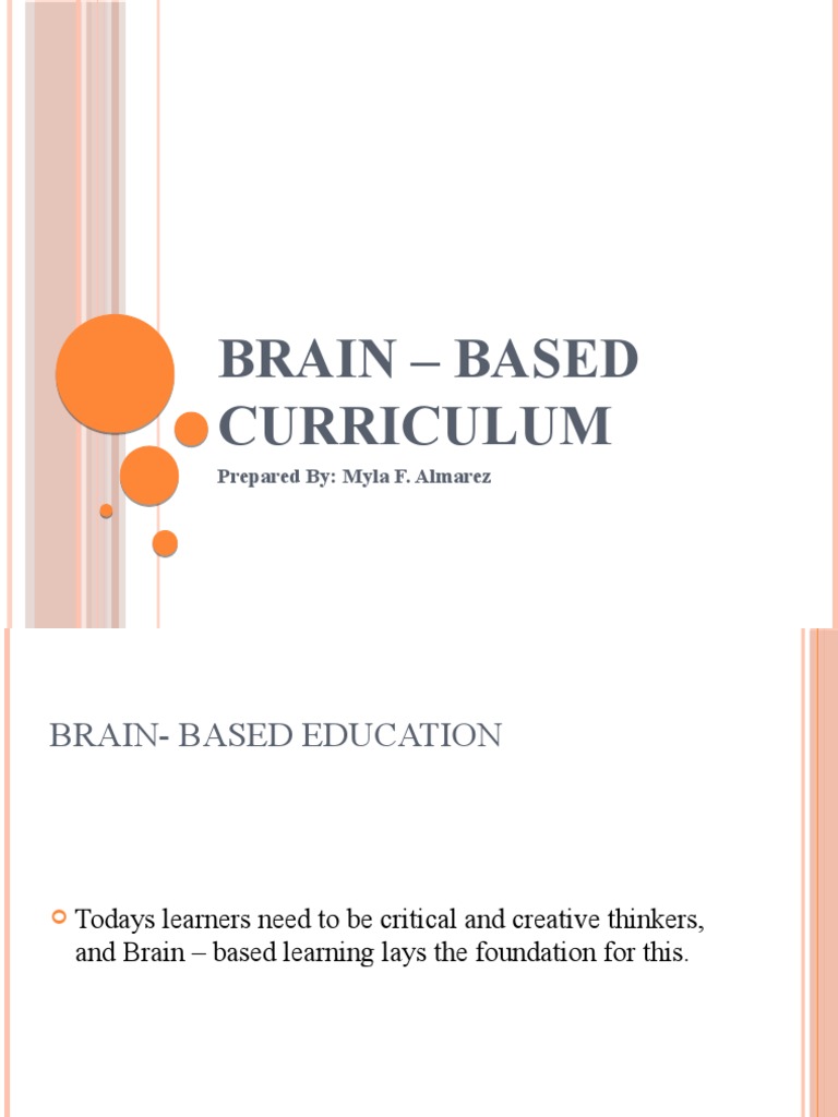 Brain - Based Curriculum | PDF | Learning Theory (Education) | Perception