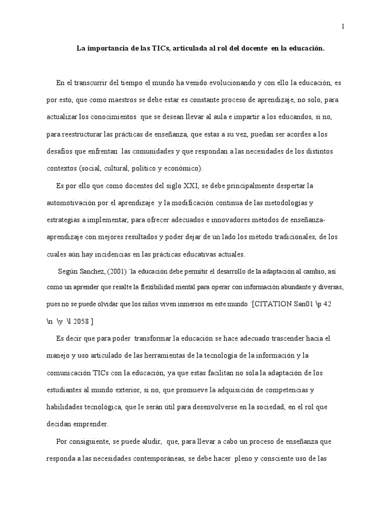 Ensayo para Admisión Universidad | PDF | Tecnología de información y ...