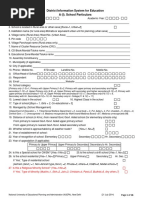 2025 School Census Form Primary | PDF | Toilet | Teachers