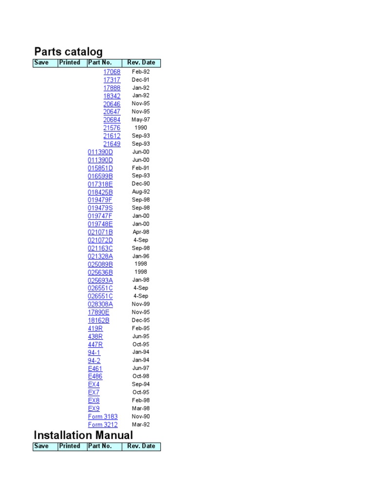 Catalog List | Download Free PDF | Brake | Engine Technology