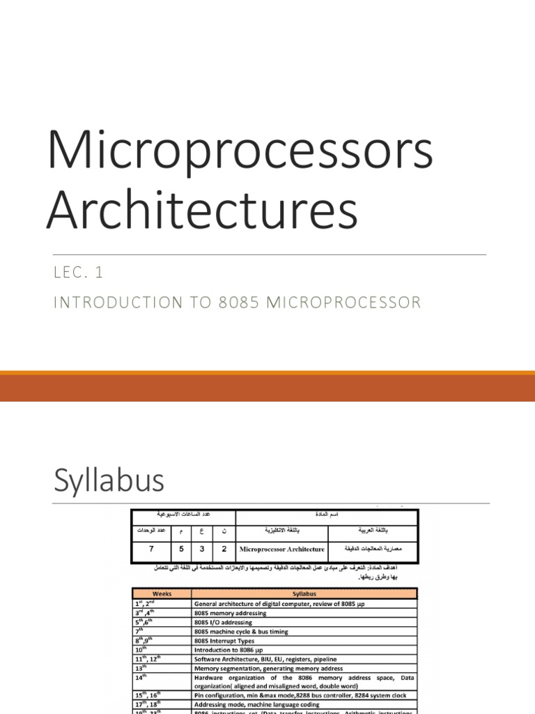 8085 Microprocessor Architecture | PDF | Central Processing Unit | Microcomputers