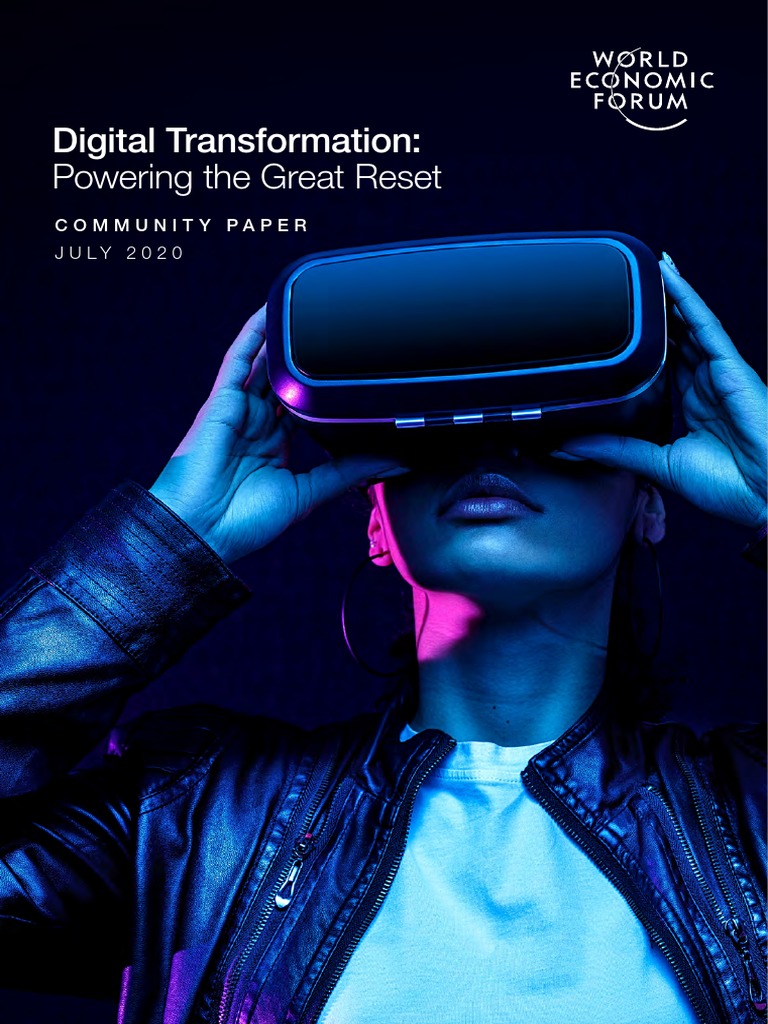 Digital Transformation Powering The Great Reset 1595041021 | PDF ...
