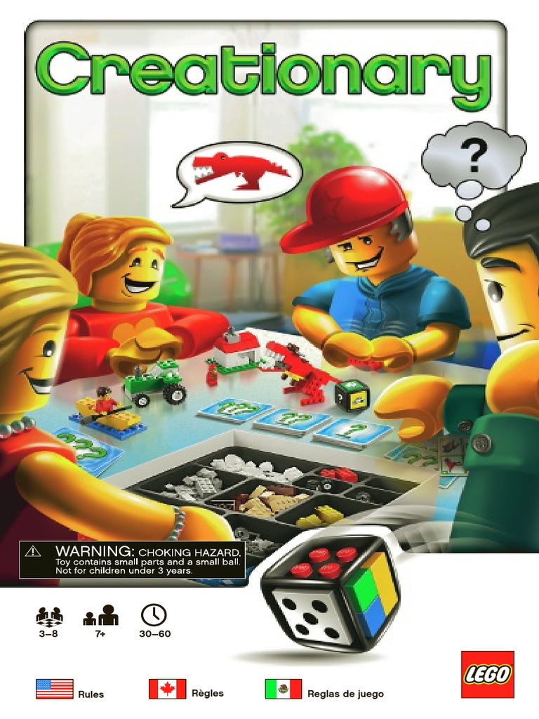 Instrucciones Creationary PDF | PDF | Toys | Leisure