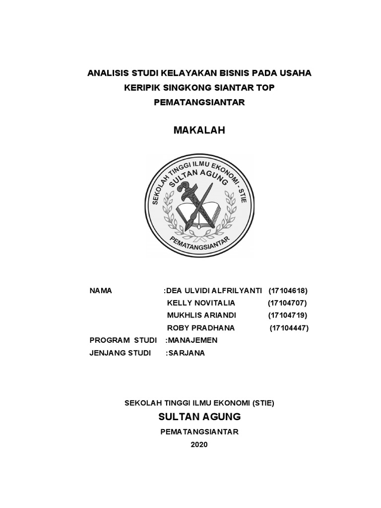 Uts Studi Kelayakan Bisnis | PDF