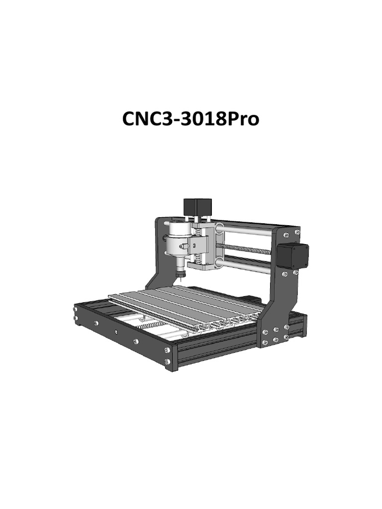 CNC3-3018Pro Install Instruction | PDF