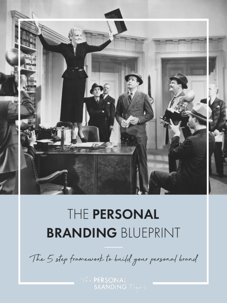 The Personal Branding Blueprint PDF | PDF | Social Media | Popular Culture & Media Studies