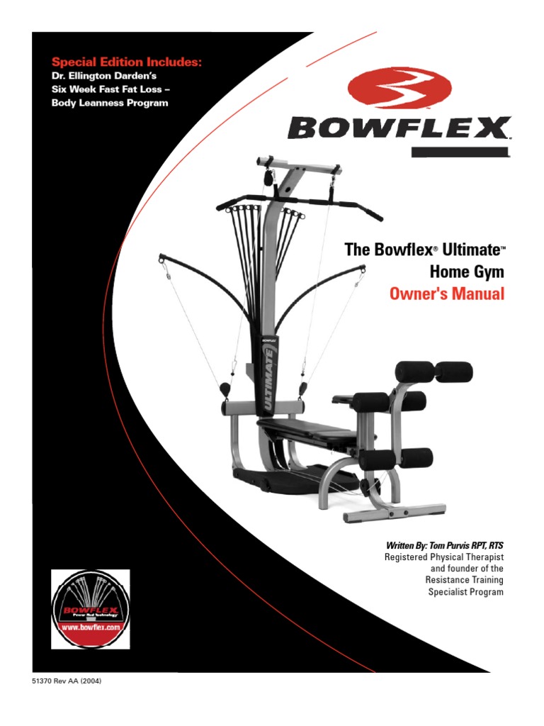 Bowflex Ultimate Manual | PDF | Anatomical Terms Of Motion | Muscle