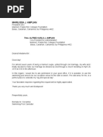 FUN RUN Letter | PDF | Transport