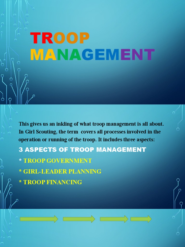 Troop Management | PDF