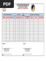 1ST Time Jobseeker Monitoring Form | PDF