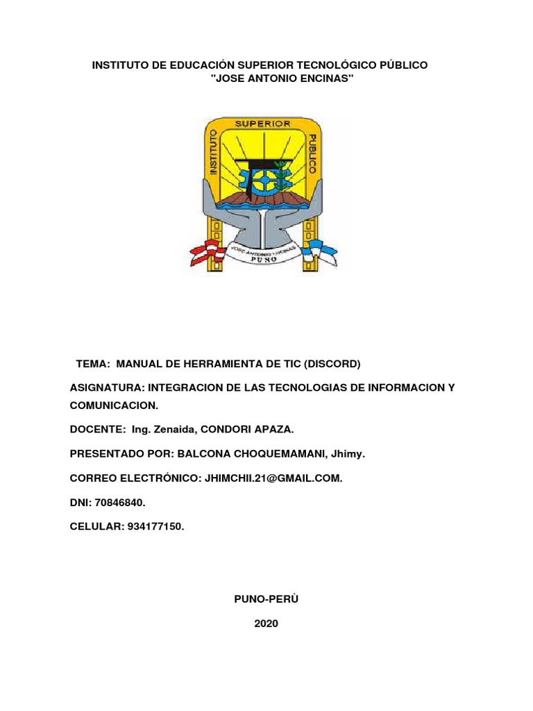 Manual de Uso de Discord para TIC | PDF | Informática